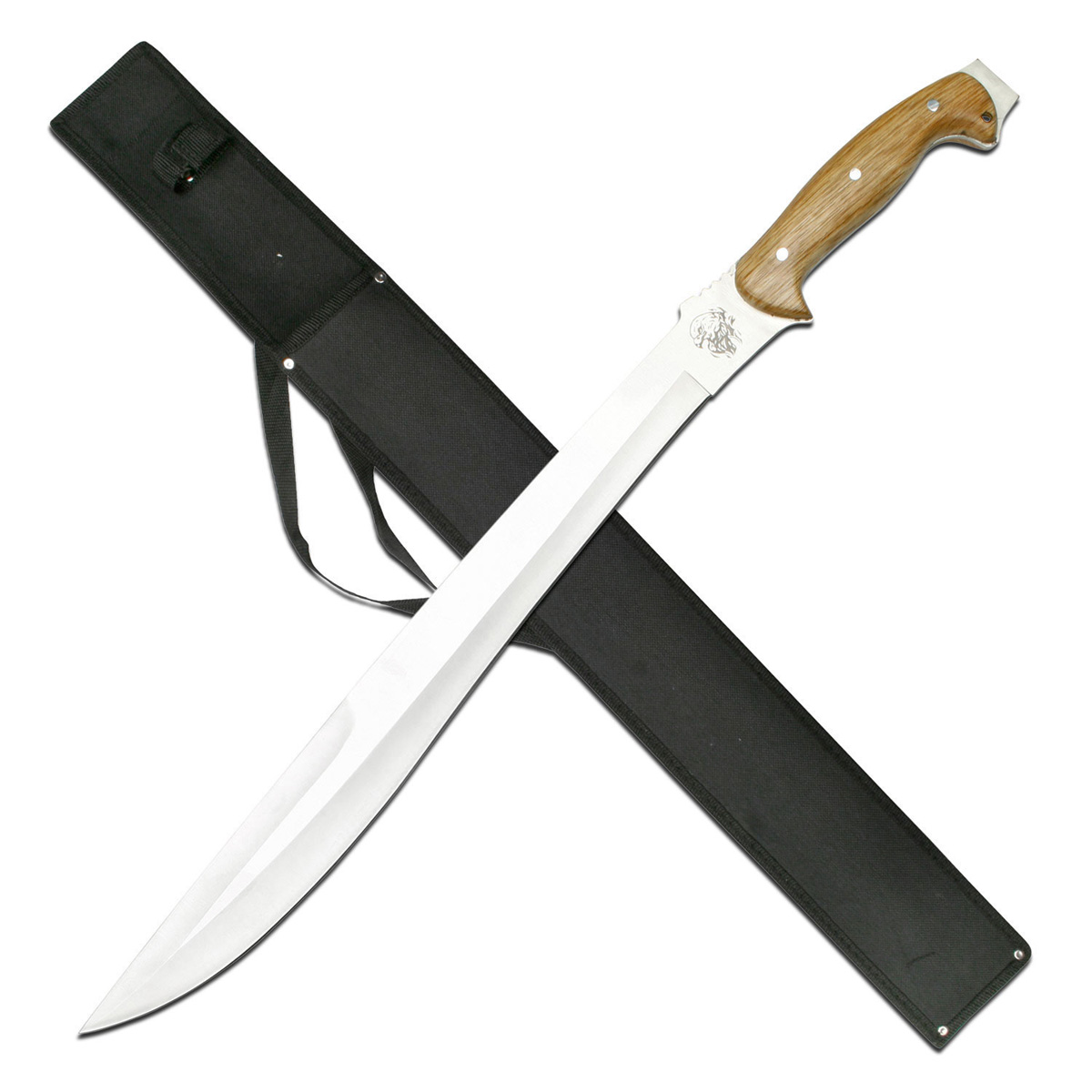 Jungle Master Wood Handle Machete | Powa Beam