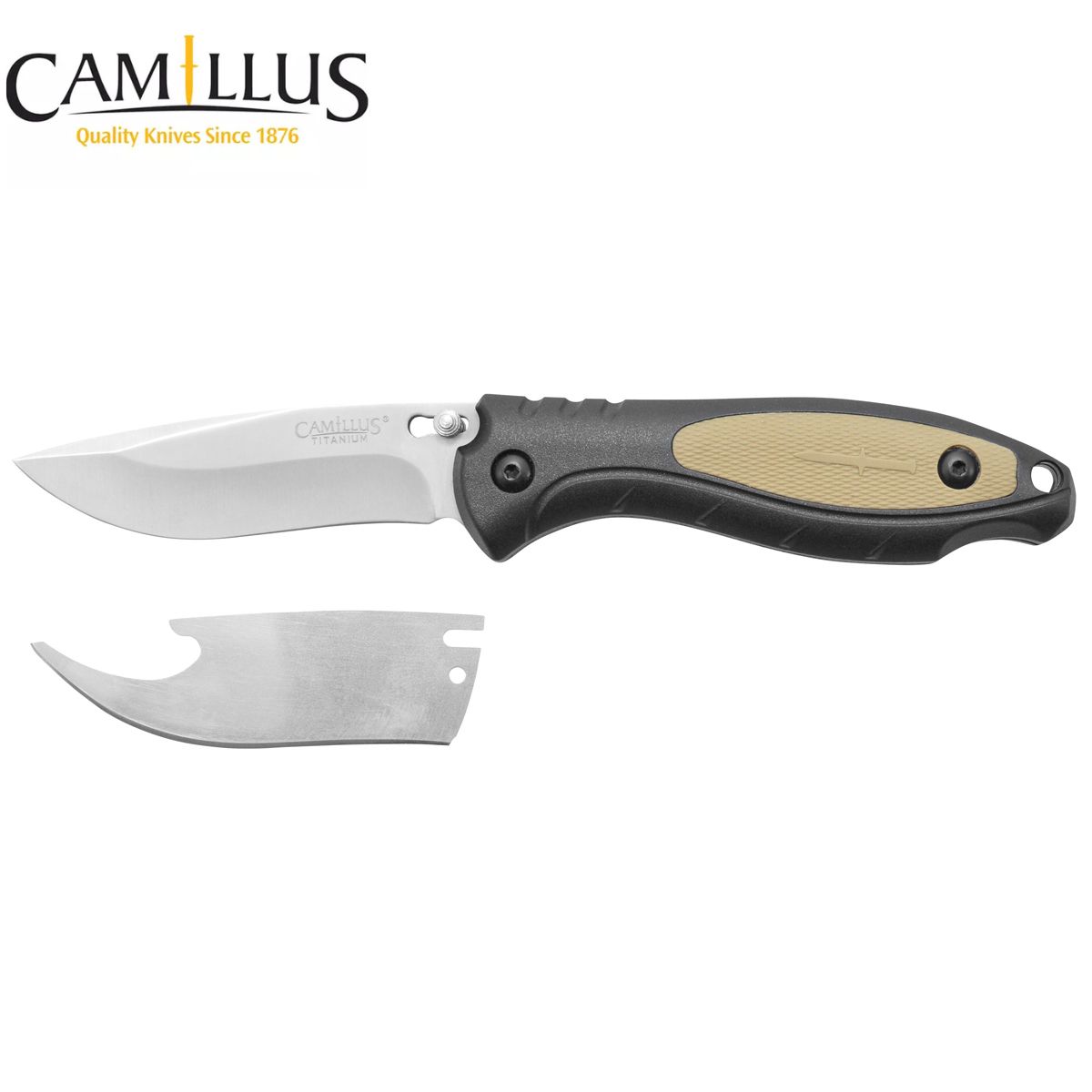 Camillus 8" Tigersharp Fixed Blade Knife | Powa Beam