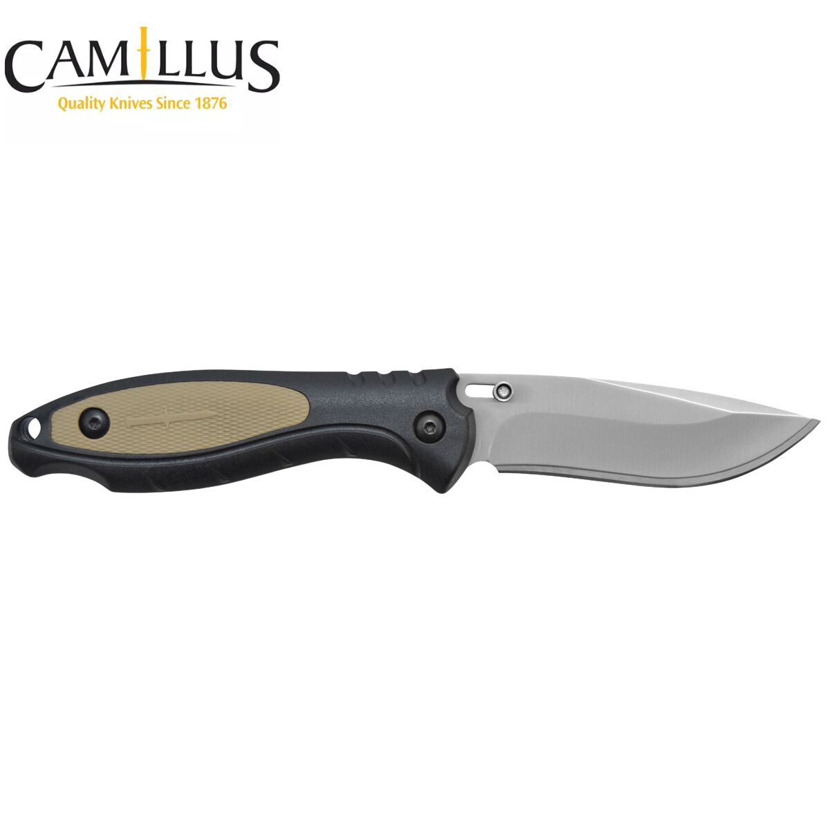 Camillus 8" Tigersharp Fixed Blade Knife | Powa Beam