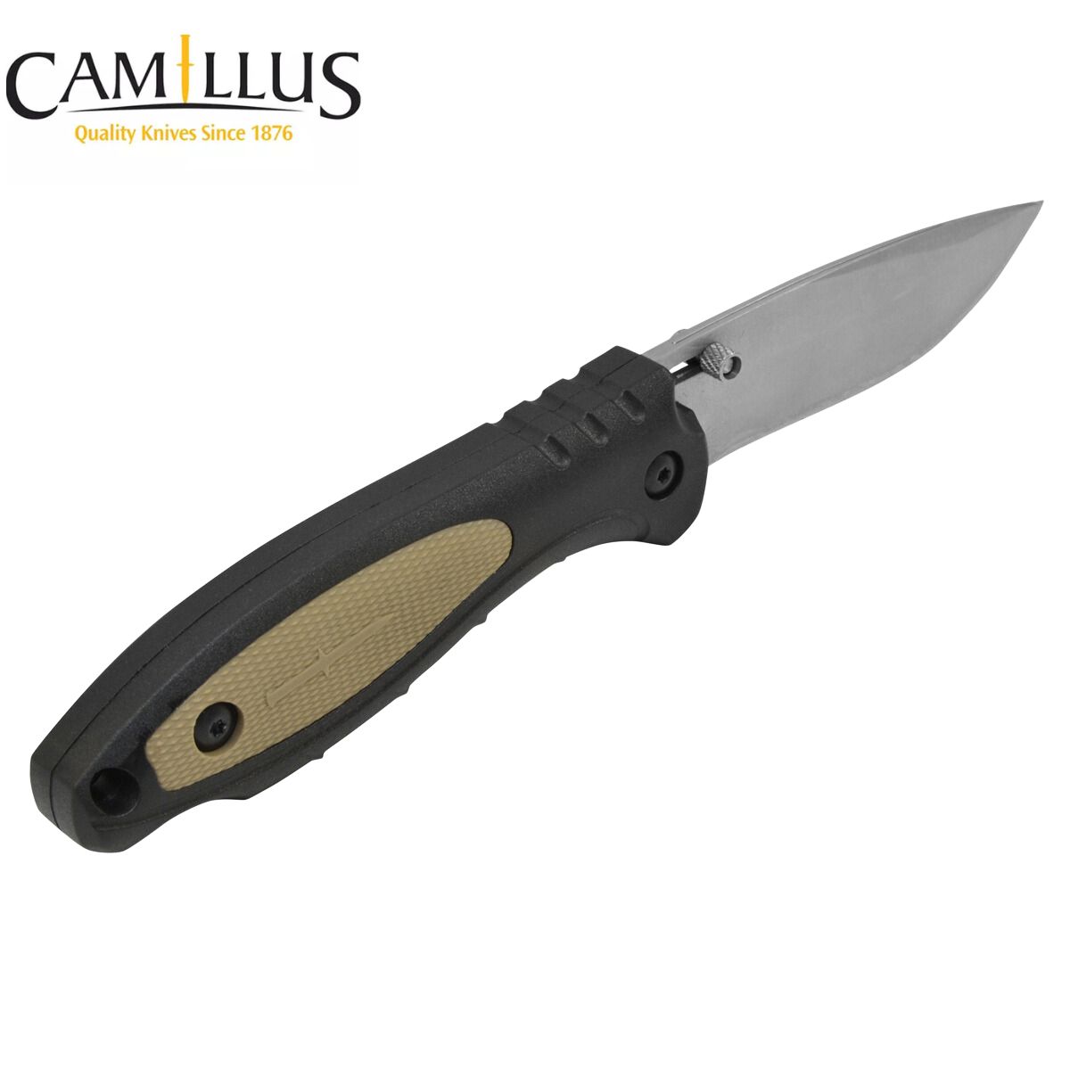 Camillus 8" Tigersharp Fixed Blade Knife | Powa Beam