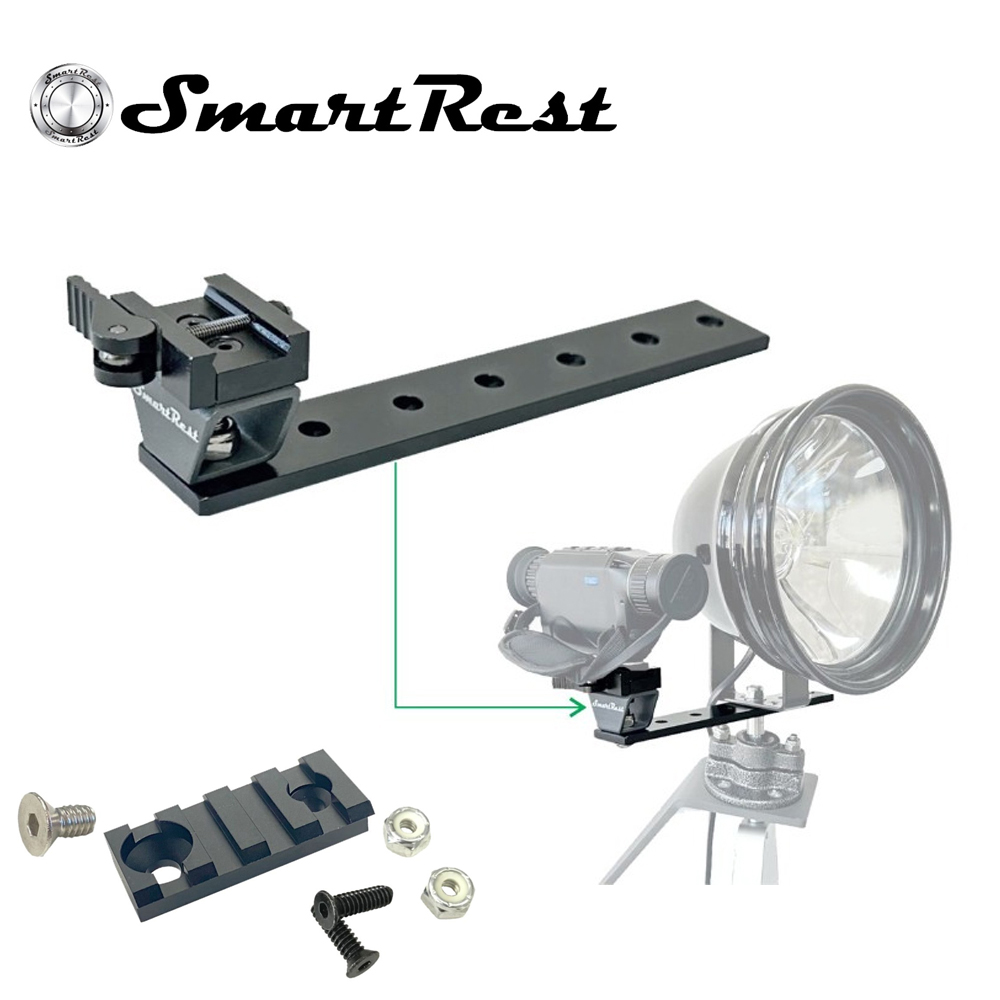 SmartRest Single QR Mount + Rail - Powa Beam