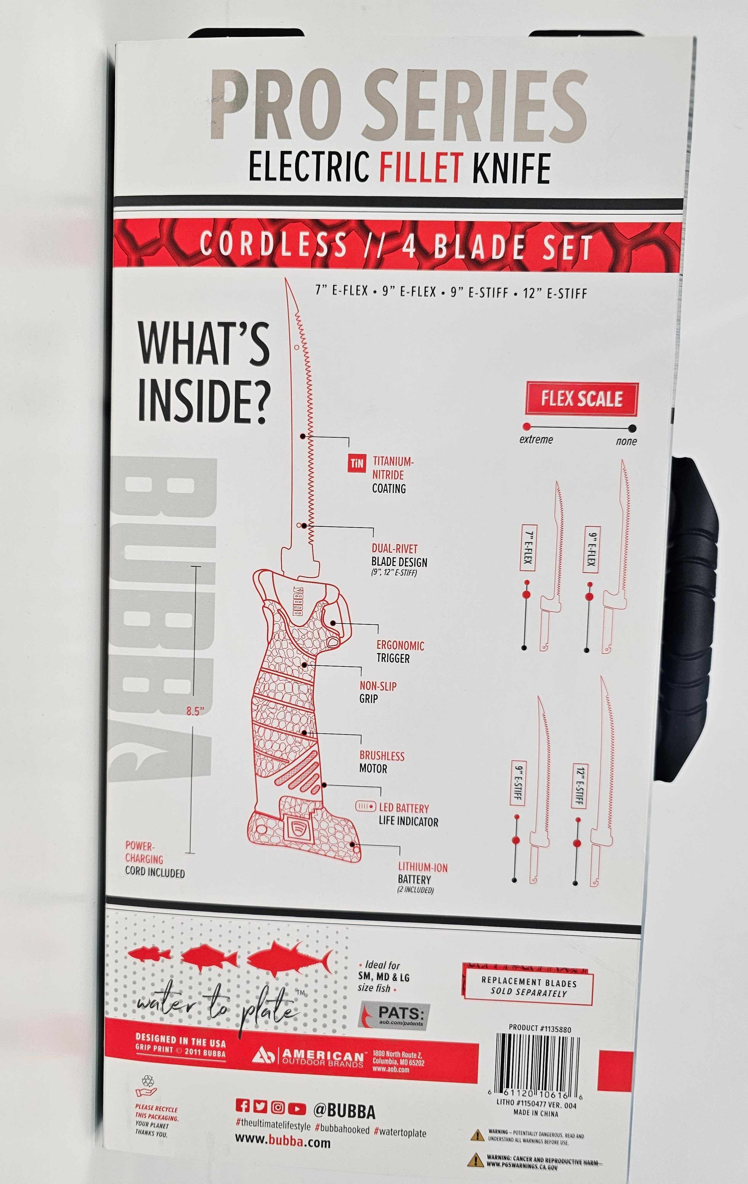 Bubba Cordless Electric Fillet Knife